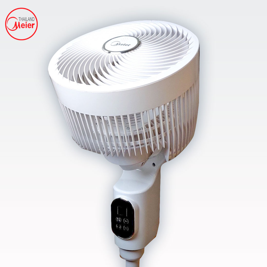หน้า Meier พัดลมตั้งพื้นหมุนได้ 360องศา รุ่น ME-SF-46 มีรีโมท แถมฟรี ...